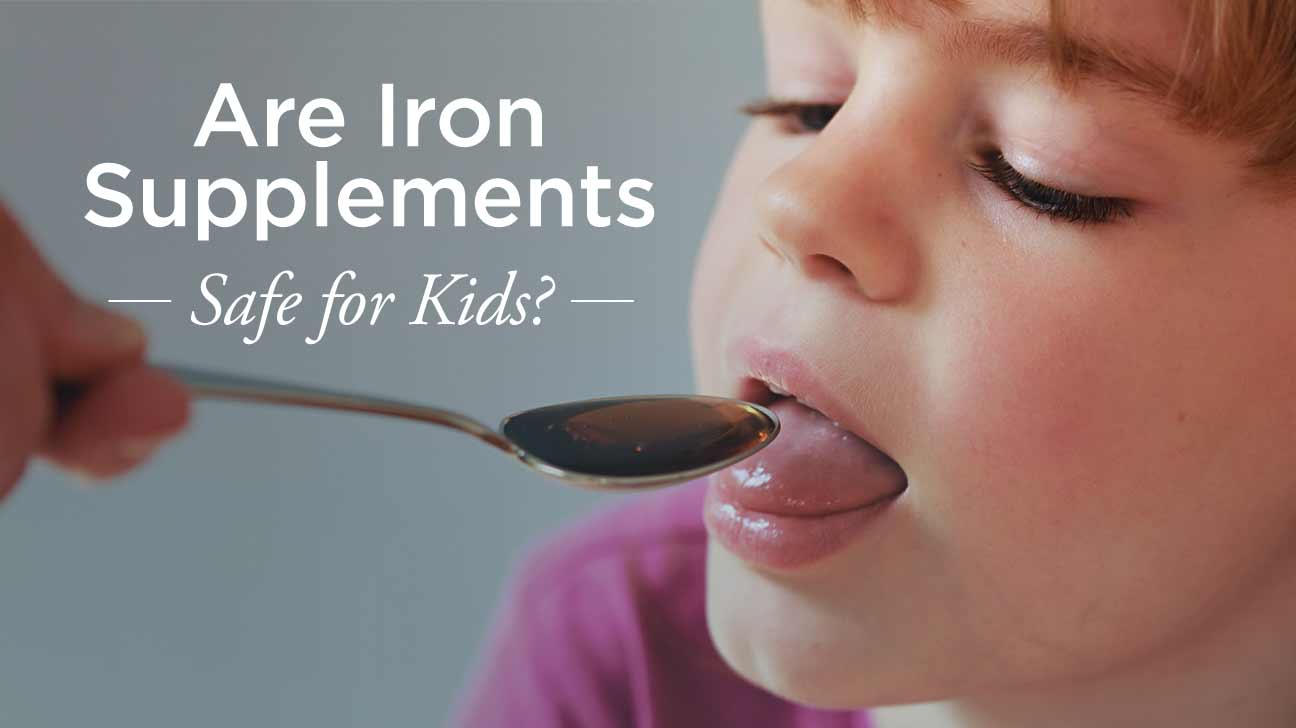 5 types sécuritaires de suppléments de fer pour les enfants